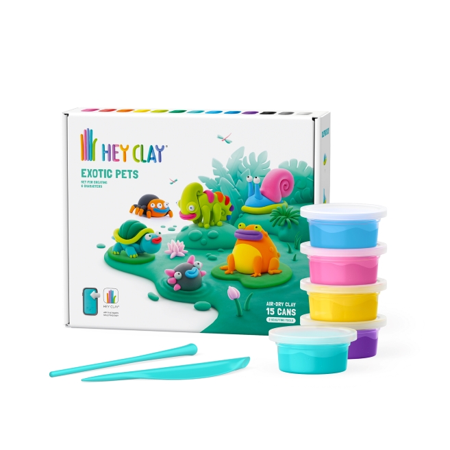 Hey Clay Exotic Pets - Best Arts & Crafts for Ages 5 to 9