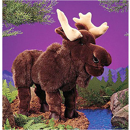 Moose Puppet - - Fat Brain Toys