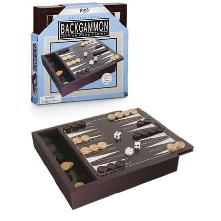 Premium Backgammon - - Fat Brain Toys