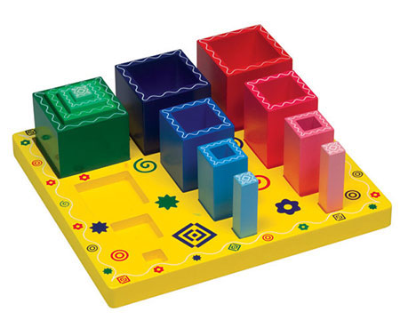 Nesting Sort & Stack - Cubes - - Fat Brain Toys