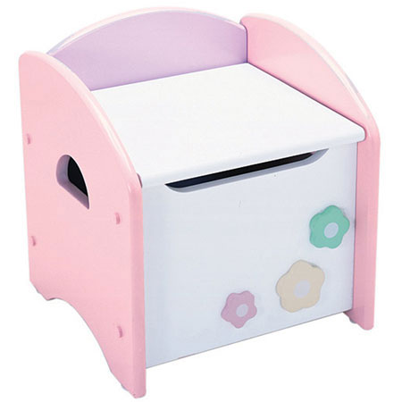 Daisy Double Storage Bench - - Fat Brain Toys