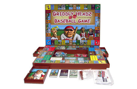 Griddly Headz Board Game - Family Baseball - - Fat Brain Toys