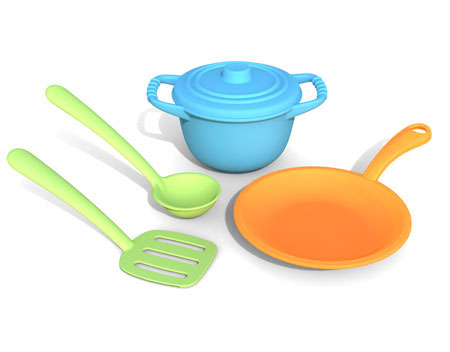 Green Toys Chef Set Fat Brain Toys