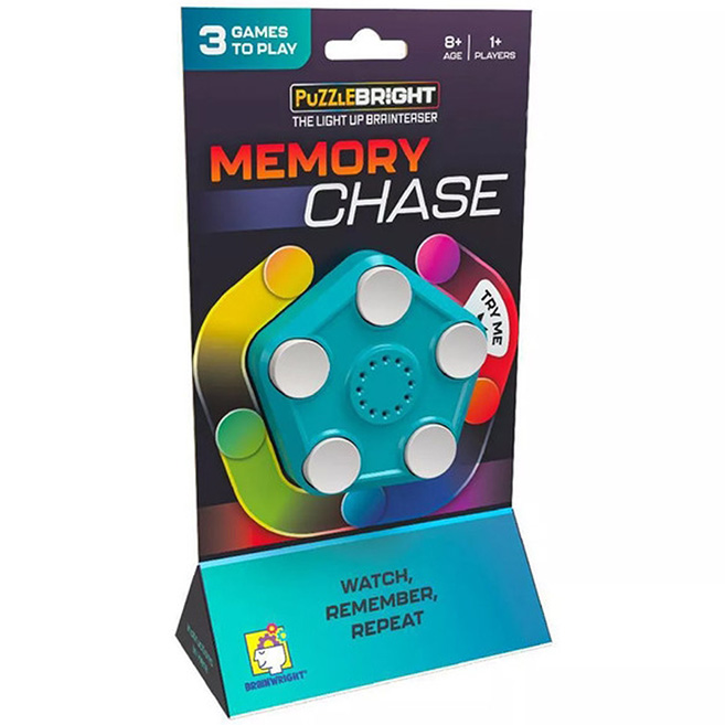 PuzzleBright Mini Memory Chase - - Fat Brain Toys