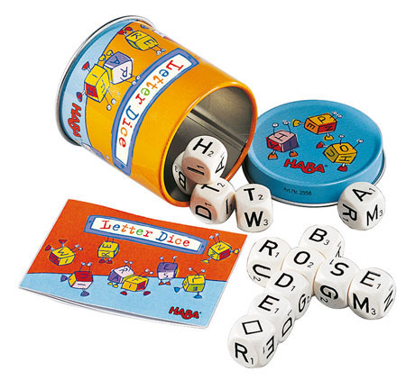 Letter Dice - - Fat Brain Toys
