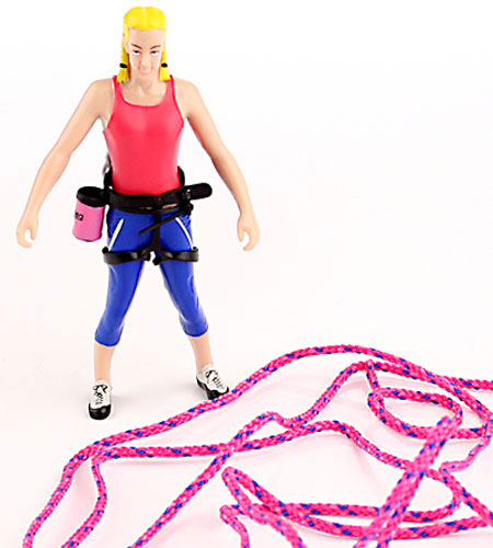 Huck Doll - Tori Allen Rock Climber - - Fat Brain Toys
