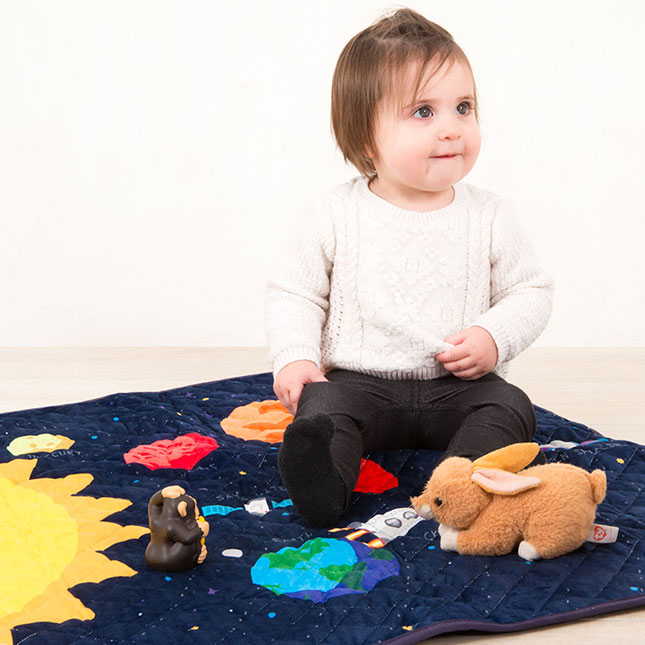 Outer Space Playmat - - Fat Brain Toys