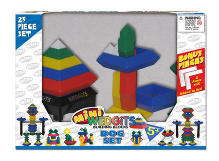 mini Wedgits Dog Set - - Fat Brain Toys