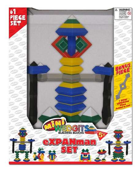 mini Wedgits eXPANman Set - - Fat Brain Toys