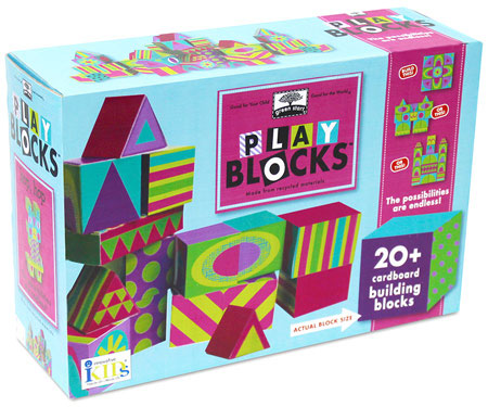 Green Start Play Blocks - Hop Hop - - Fat Brain Toys