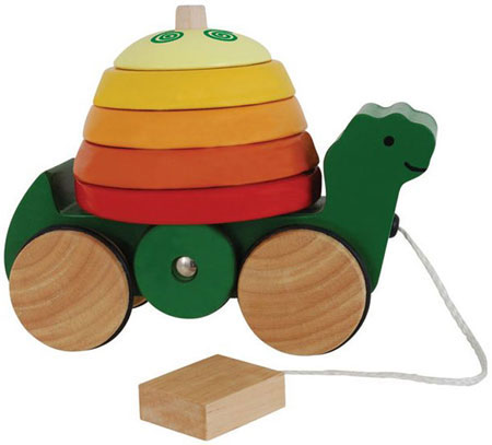 Rolling Turtle Spinner - - Fat Brain Toys