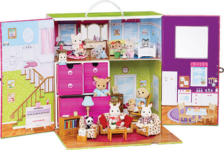 Calico Critters - Calico Carry Case - - Fat Brain Toys