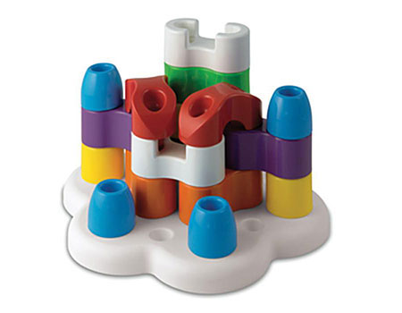 Quercetti - Daisy Castle Blocks - - Fat Brain Toys