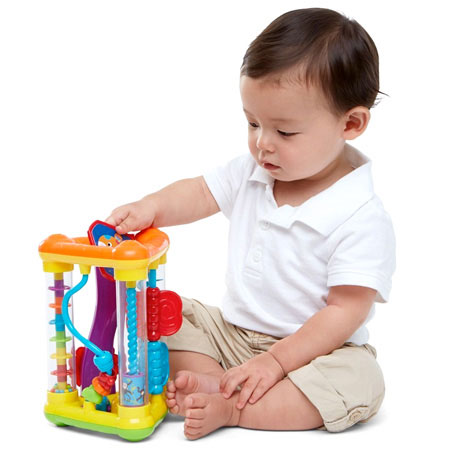 Earlyears Flip 'n Spin Triangle - - Fat Brain Toys