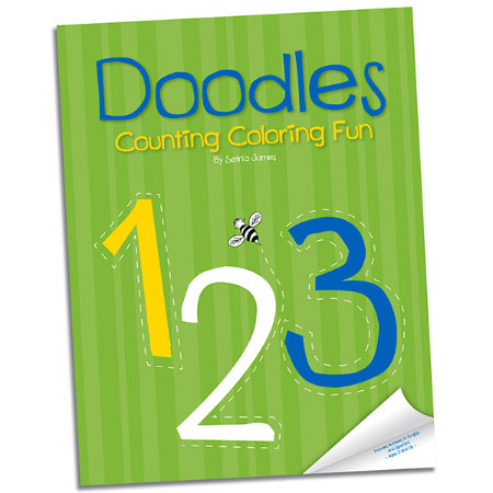 Doodles Counting Coloring Fun - - Fat Brain Toys