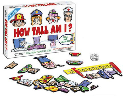 How Tall Am I? Game - - Fat Brain Toys