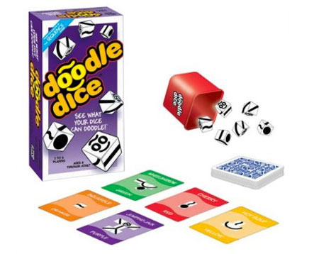 Doodle Dice Game - - Fat Brain Toys
