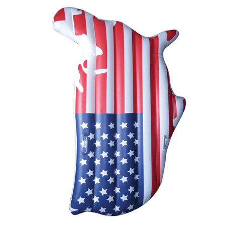 USA Flag Map Pool Float - - Fat Brain Toys