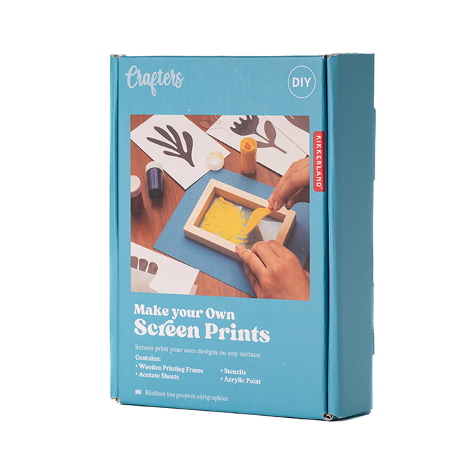 Crafters Make Your Own Screenprint - Best for Ages 6 to 12