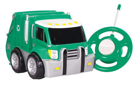 My 1st RC - Garbage Truck 27MHz - - Fat Brain Toys
