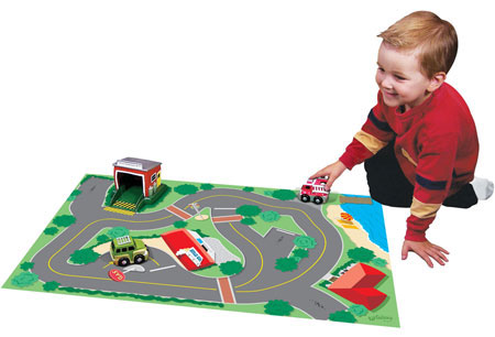 GoGo Mini Playtown - City - - Fat Brain Toys