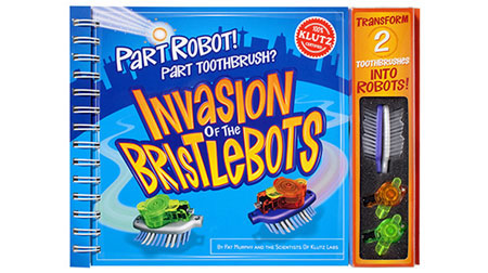 Klutz Invasion of the Bristlebots - - Fat Brain Toys