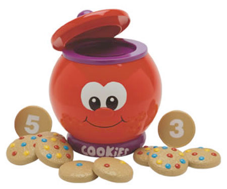 Count and Learn Cookie Jar - - Fat Brain Toys