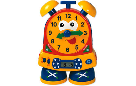 Telly the Teaching Time Clock - Bilingual - - Fat Brain Toys