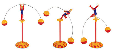 Circus Sam the Balancing Man - - Fat Brain Toys