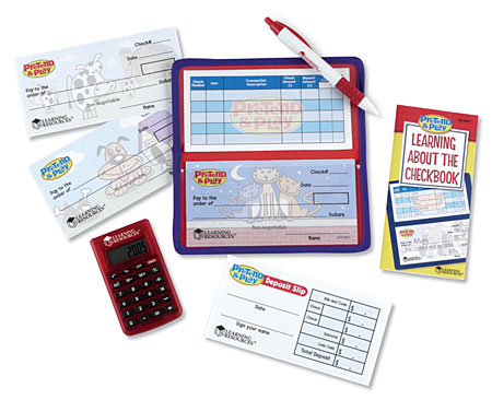 Checkbook with Calculator - - Fat Brain Toys