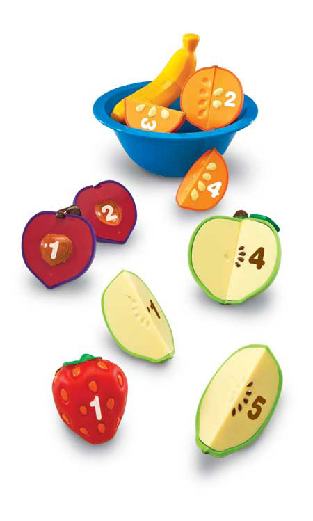 Smart Snacks - Counting Fun Fruit Bowl - - Fat Brain Toys