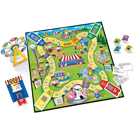 Step Right Up Math Estimation Game - - Fat Brain Toys