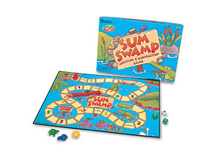 Sum Swamp Addition & Subtraction Game - - Fat Brain Toys