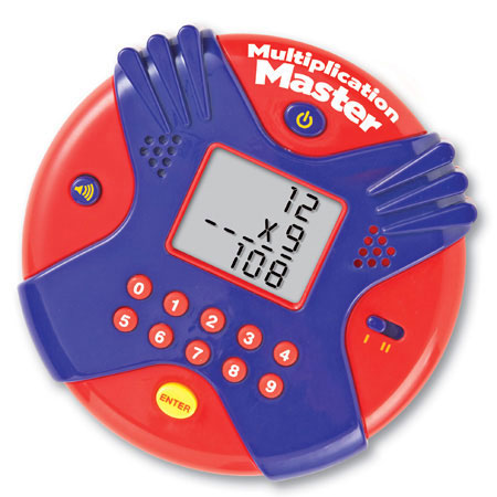 Multiplication Master Electronic Flash Card - - Fat Brain Toys