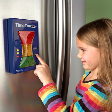 Magnetic Time Tracker - - Fat Brain Toys