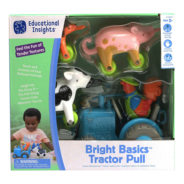 Bright Basics Tractor Pull - - Fat Brain Toys