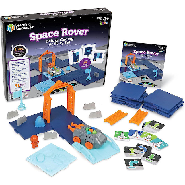 Space Rover Deluxe Coding Activity Set - Best for Ages 6 to 9