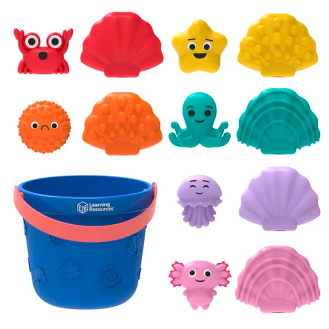 Ocean Emotion Seashells - - Fat Brain Toys