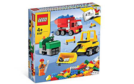 LEGO Road Construction Set - - Fat Brain Toys
