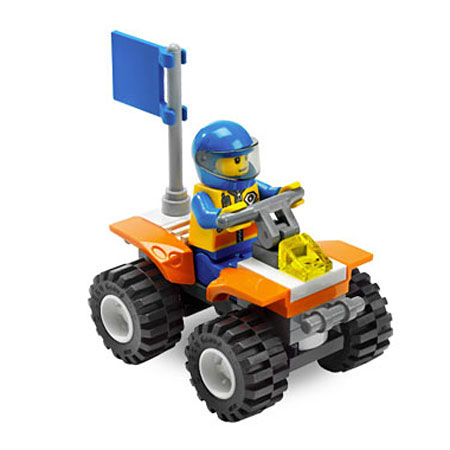 LEGO City - Quad Bike - - Fat Brain Toys