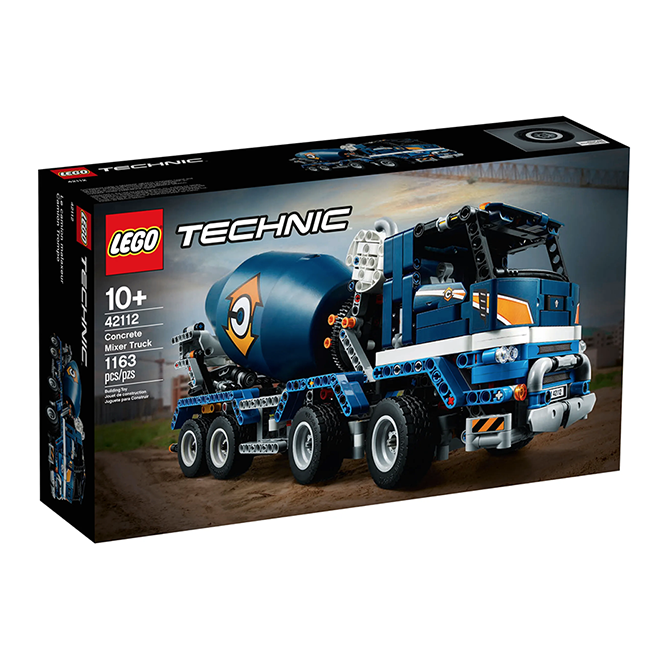 LEGO Technic - Concrete Mixer Truck - - Fat Brain Toys