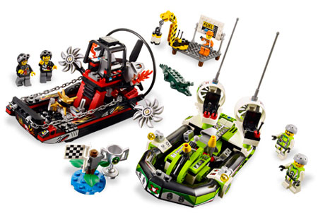 LEGO World Racers - Jungle Boats - - Fat Brain Toys