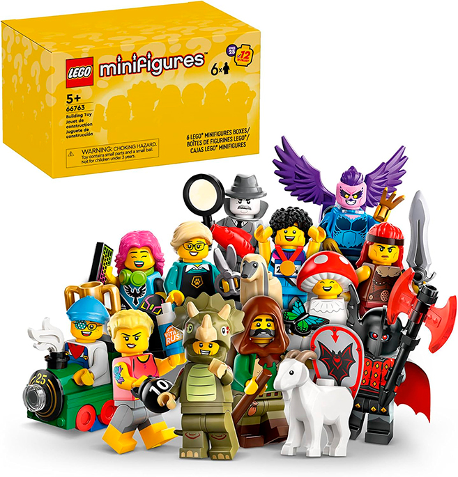 LEGO Minifigures Series 25 - 6 Pack - - Fat Brain Toys