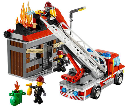 LEGO City Fire - Fire Emergency - - Fat Brain Toys