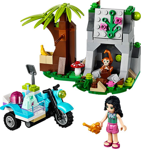 LEGO Friends - First Aid Jungle Bike - - Fat Brain Toys