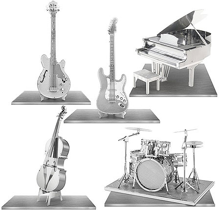 Metal Earth Musical Instrument - - Fat Brain Toys