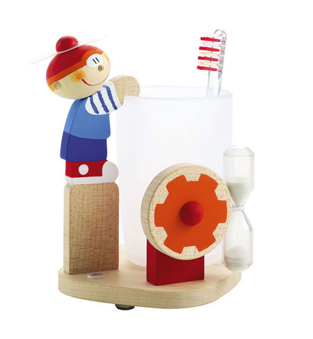 Creative Kids Toothbrush Timer - Boy - - Fat Brain Toys