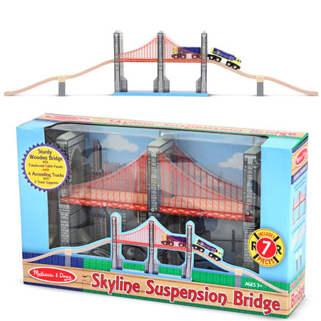 Skyline Suspension Bridge - - Fat Brain Toys