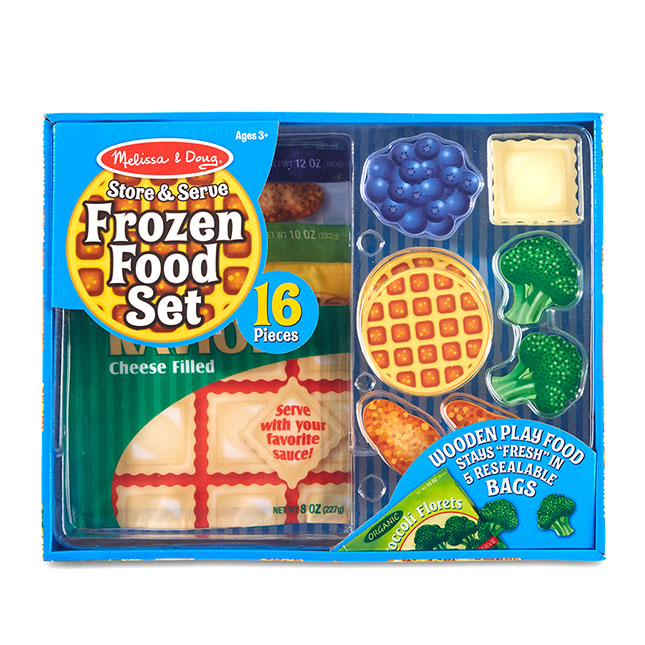 Store & Serve Frozen Food Set - - Fat Brain Toys