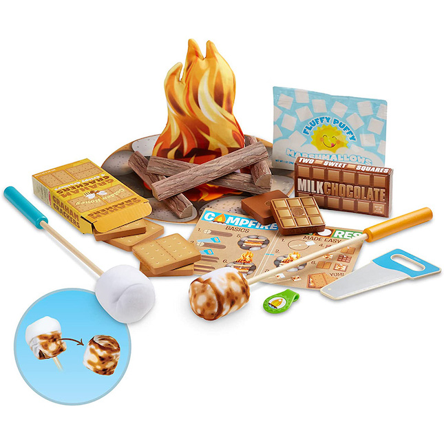 Let's Explore Campfire S'mores Play Set - Best for Ages 3 to 6